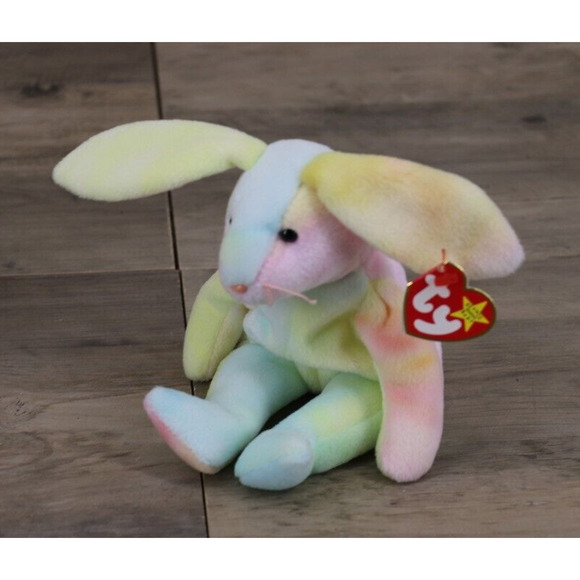 Ty | Toys | Vintage Ty Beanie Babies Collection 998 Hippie Plush Rabbit ...